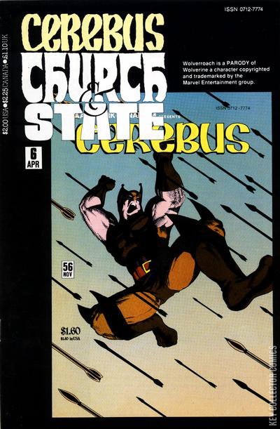Cerebus: Church & State by Aardvark-Vanaheim | Key Collector Comics
