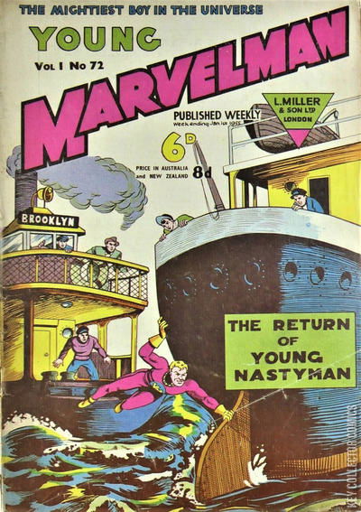 Young Marvelman #72 UK Edition Published January 1955