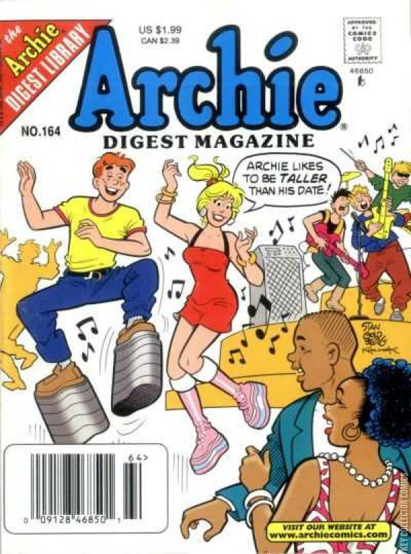 Archie Comics Digest #164 Published June 1999 | Key Col