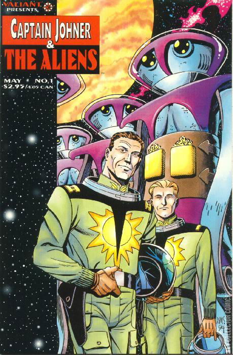 Captain Johner and the Aliens by Valiant | Key Collector Comics