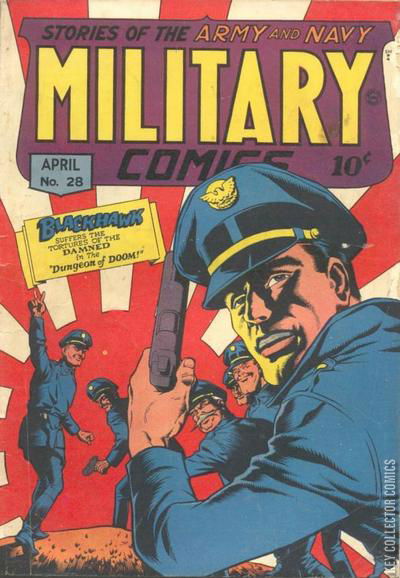 Military Comics #28 Published April 1944 | Key Collecto