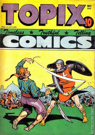 Topix #8 Published May 1947 | Key Collector Comics