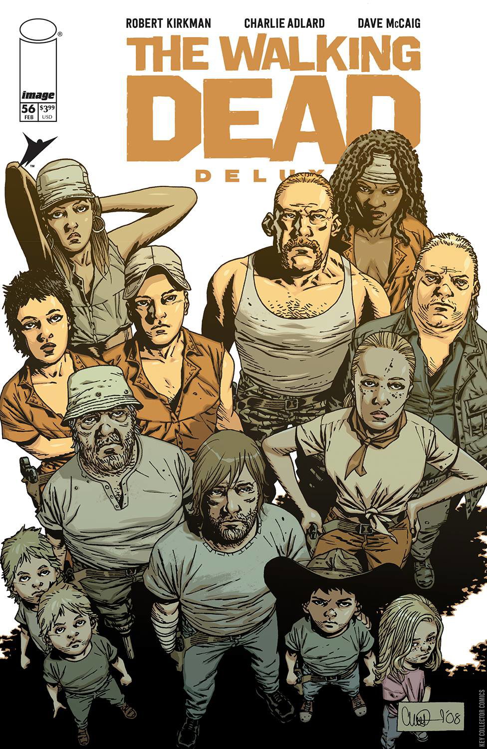 The Walking Dead Deluxe #56 Variant Published February