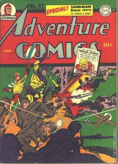 Adventure Comics #82 Published November 1942 | Key Coll