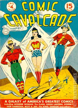 Comic Cavalcade #4 Published September 1943 | Key Colle