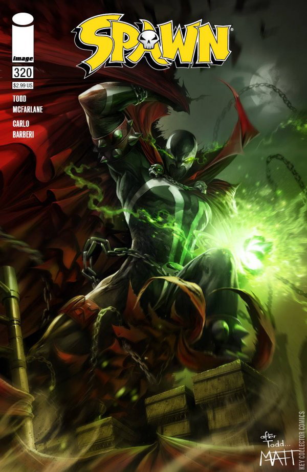 Spawn 320 Variant Published July 2021 Key Collector