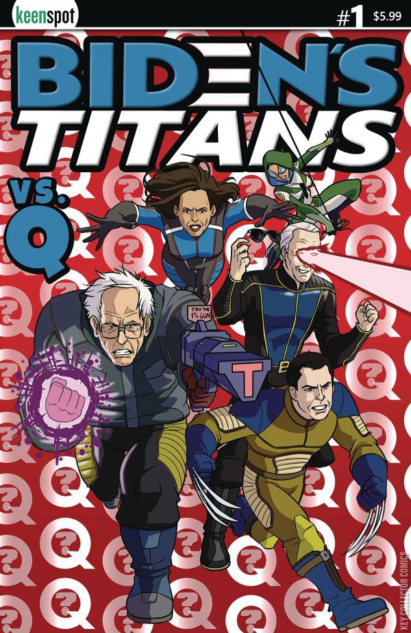 Biden's Titans vs. Q by Keenspot | Key Collector Comics