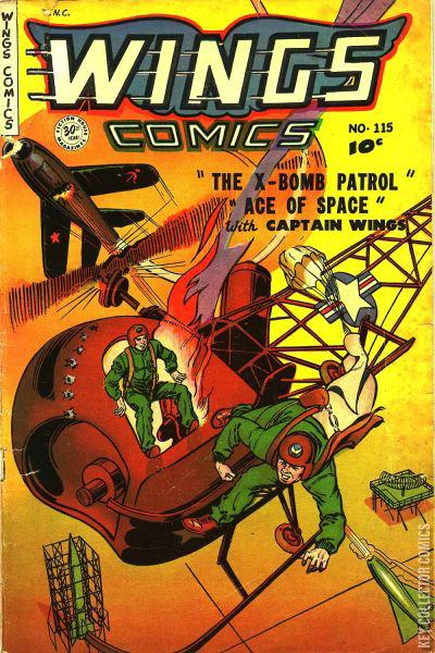 Wings Comics #115 Published January 1951 | Key Collecto