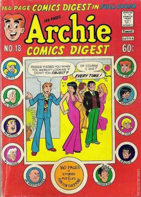 Archie Comics Digest #18 Published June 1976 | Key Coll