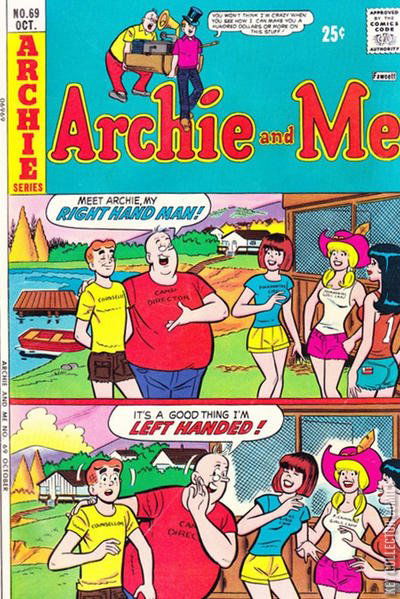 Archie & Me #69 Published October 1974 | Key Collector