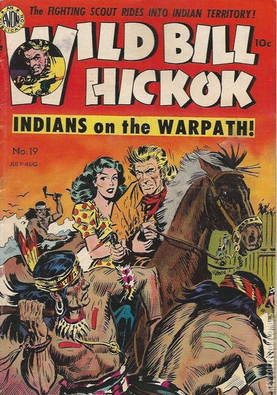 Wild Bill Hickok #19 Published August 1954 | Key Collec
