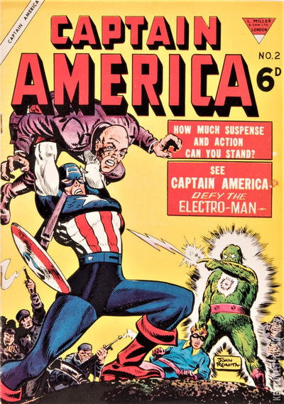 Captain America #2 Published January 1954 | Key Collec
