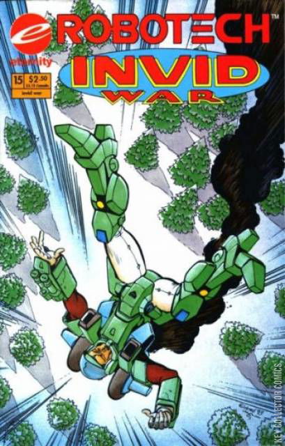 Robotech: Invid War #15 Published July 1993 | Key Colle