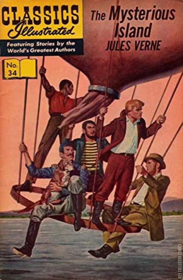 Classics Illustrated #34 Variant Published February 19