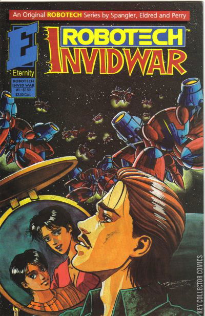 Robotech: Invid War #3 Published July 1992 | Key Collec