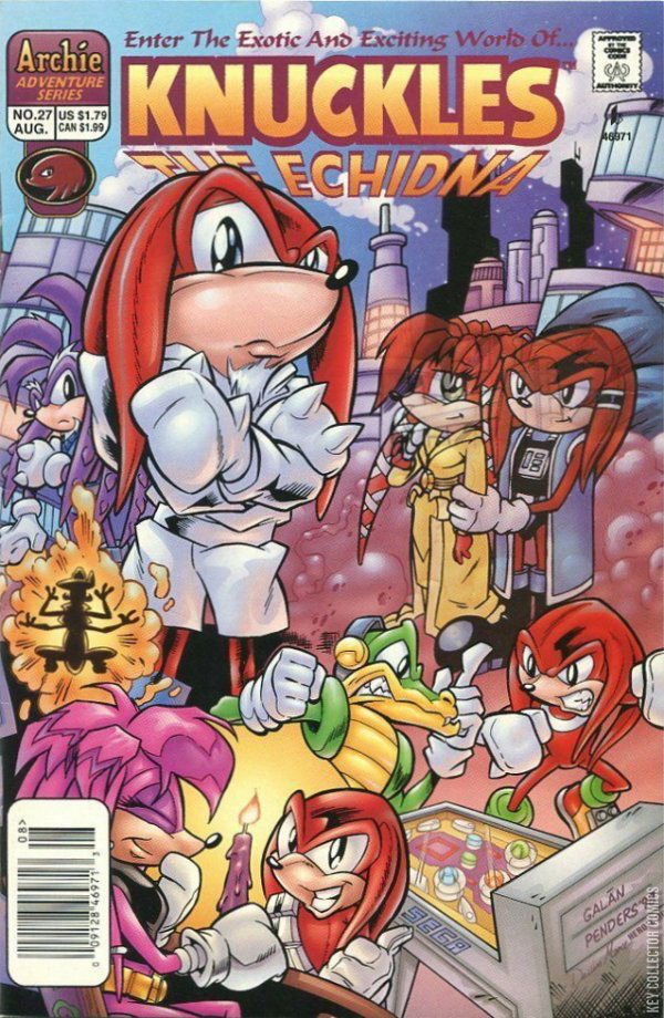 Knuckles the Echidna #27 | Key Collector Comics