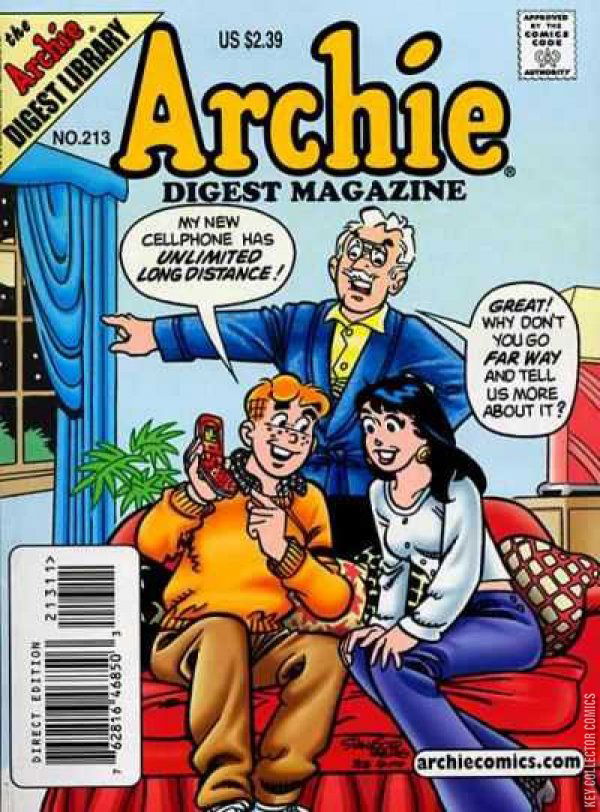 Archie Comics Digest #213 Published February 2005 | Key