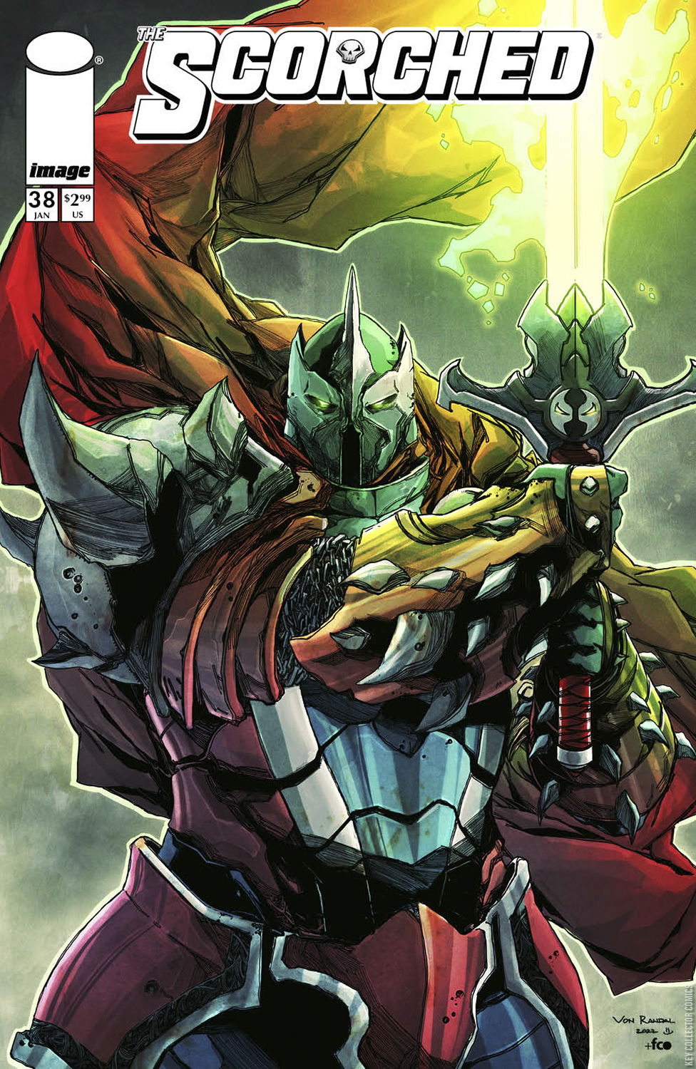 Spawn: Scorched #38 Variant Published February 2025