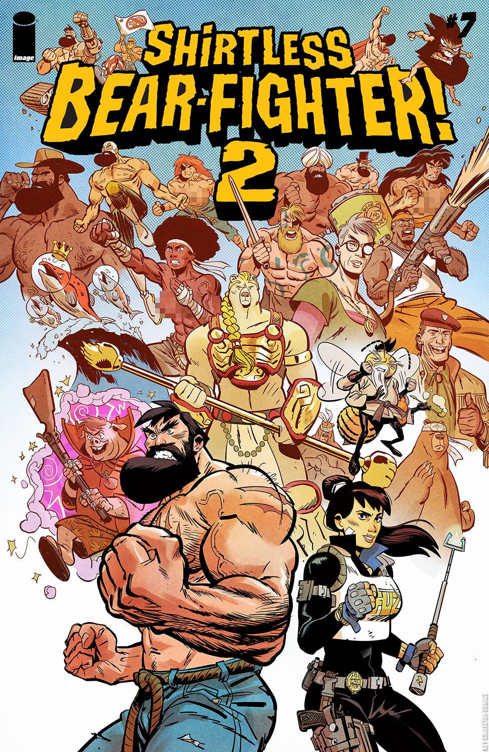 Shirtless Bear-Fighter #7 Published February 2023 | Ke