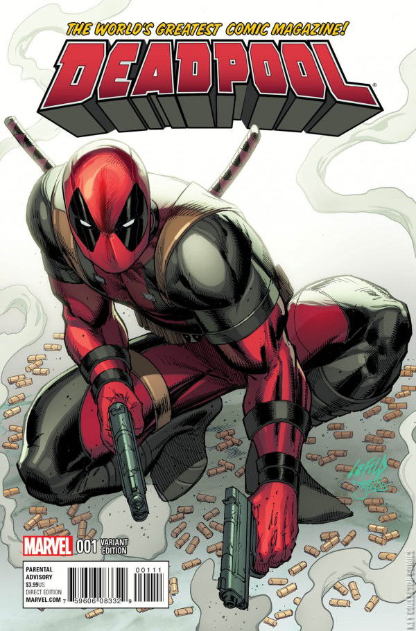 Deadpool #1 Variant Published November 2015 | Key Coll