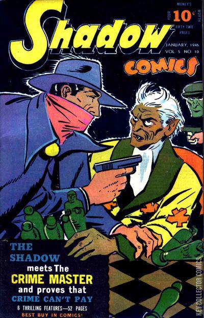 Shadow Comics #10 Published January 1946 | Key Collecto