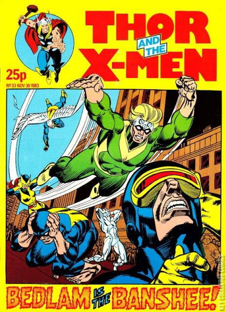 Thor & The X-Men #33 Published November 1983 | Key Coll