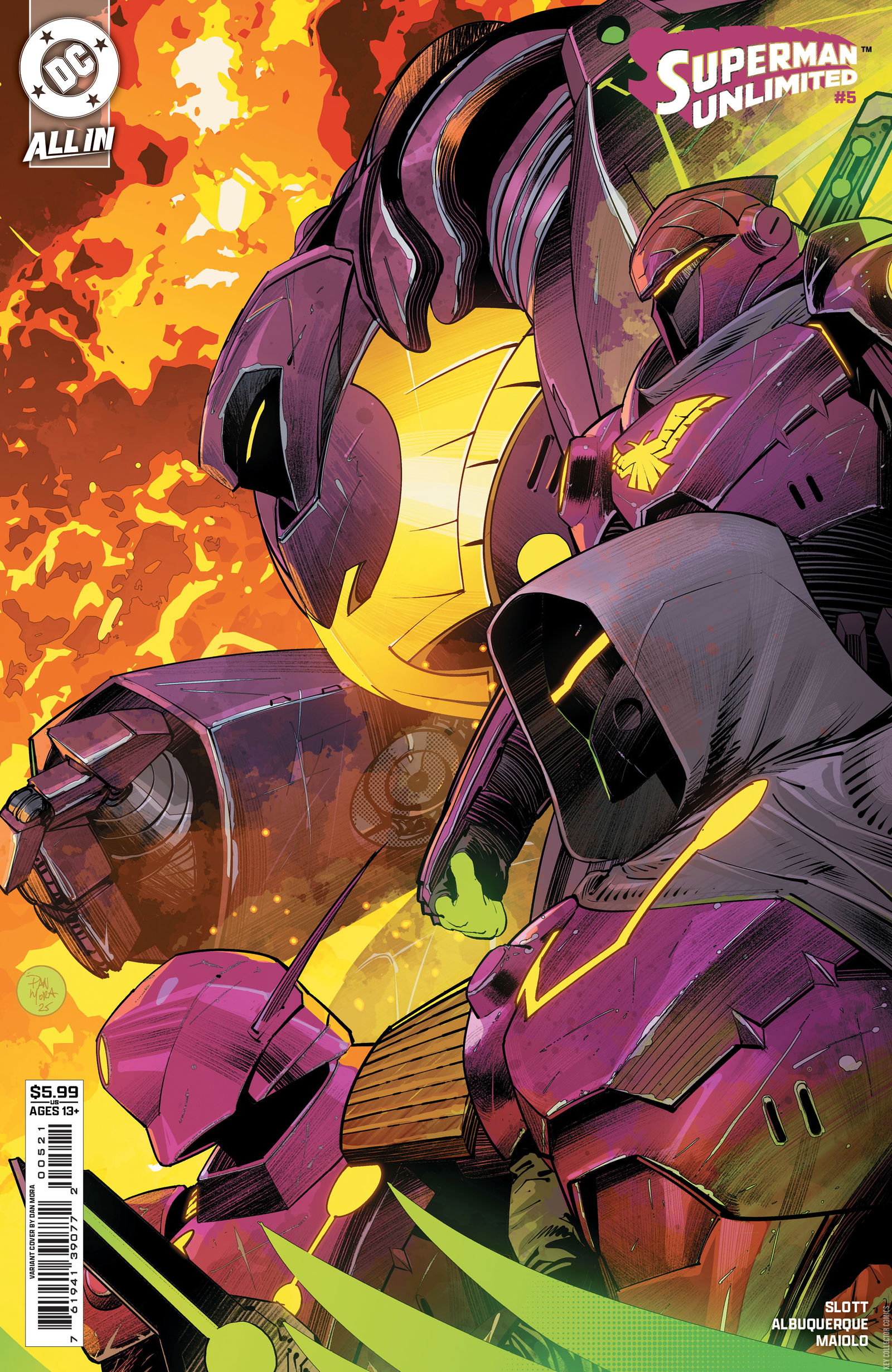 Superman Unlimited #5 Variant Published September 2025