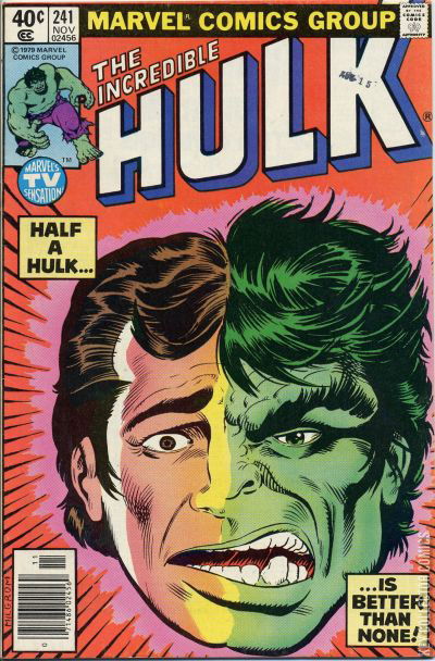 Incredible Hulk #241 Newsstand Published November 1979
