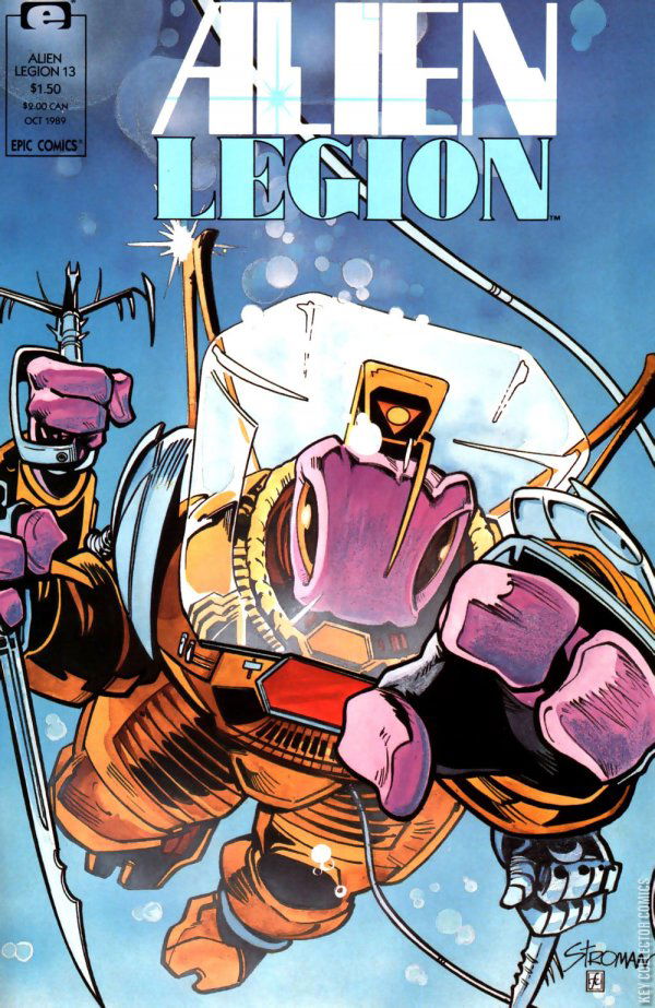 The Alien Legion #13 Published October 1989 | Key Colle