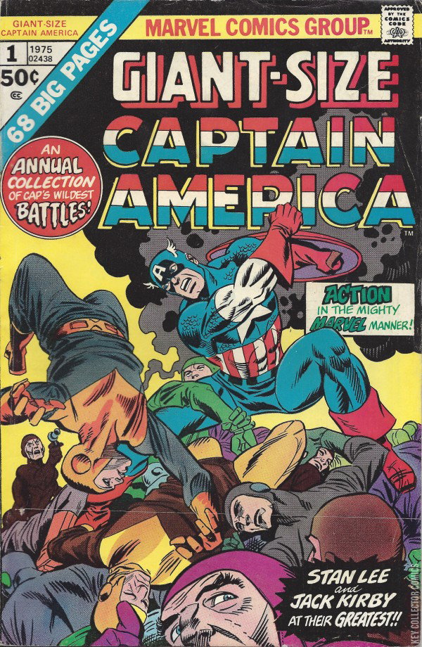 Giant-Size Captain America by Marvel | Key Collector Comics