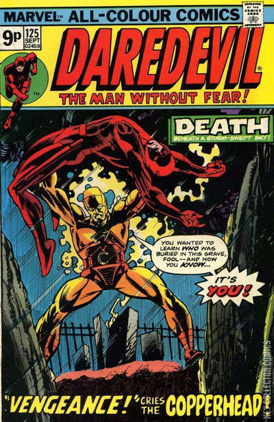 Daredevil #125 Published September 1975 | Key Collecto