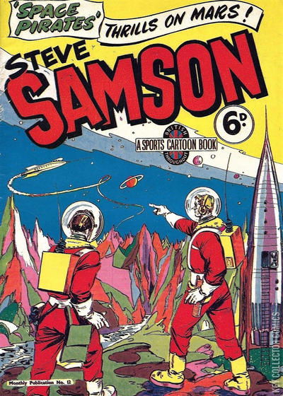 Steve Samson #12 UK Edition Published January 1953 | K