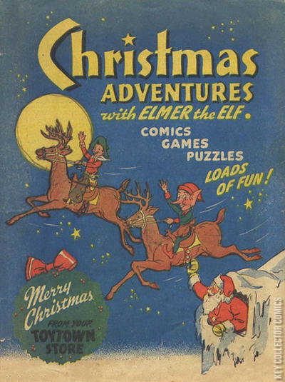 Christmas Adventures with Elmer the Elf by Magazine Enterprises | Key ...