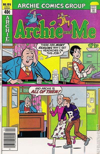 Archie & Me #109 Published April 1979 | Key Collector Comics