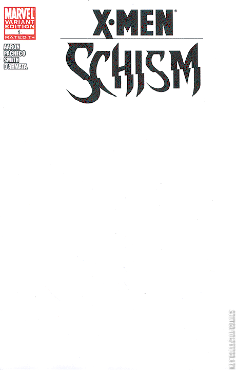 X Men Schism 1 Published July 2011 Key Collector Comics