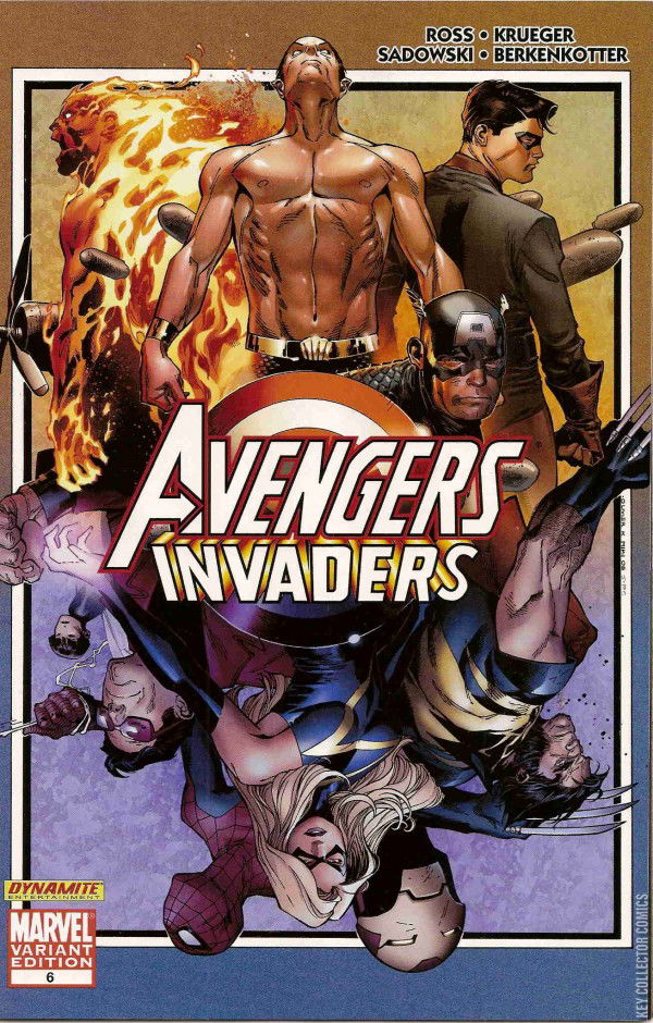 Avengers / Invaders #6 Variant Published November 2008