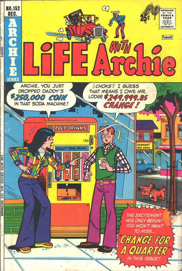 Life with Archie #152 Published December 1974 | Key Col