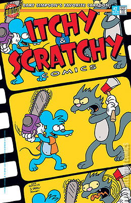 Itchy & Scratchy Comics #2 Published March 1994 | Key C