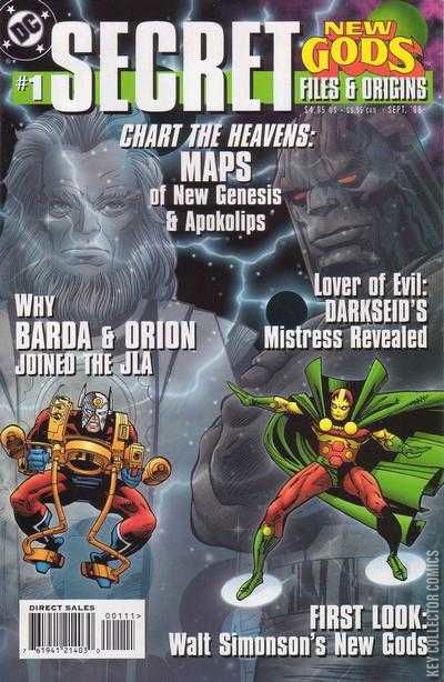 New Gods: Secret Files and Origins, The #1 Published Septemb