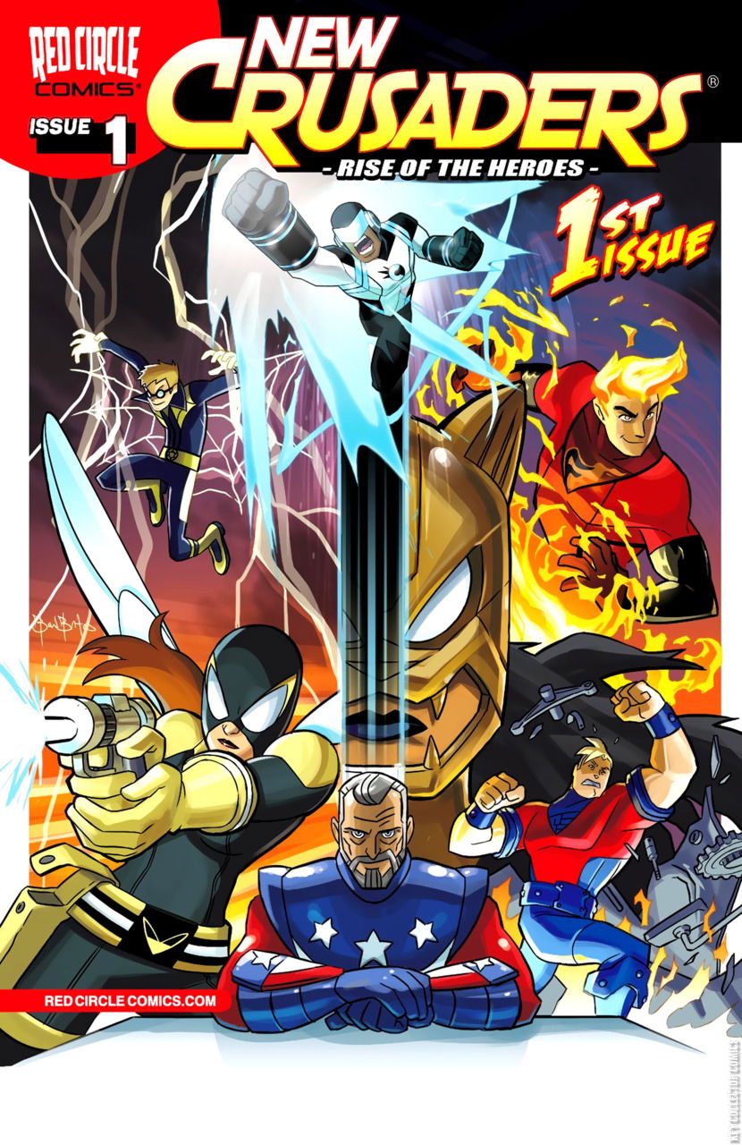 New Crusaders: Rise of the Heroes by Red Circle Magazines | Key Collector Comics