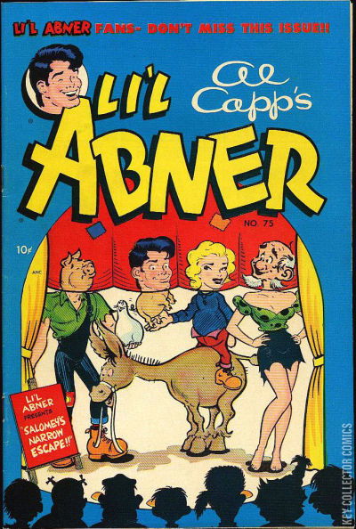 Al Capp's Li'l Abner #75 Published March 1950 | Key Col