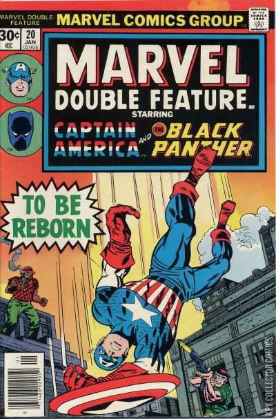 Marvel Double Feature #20 Published January 1977 | Key