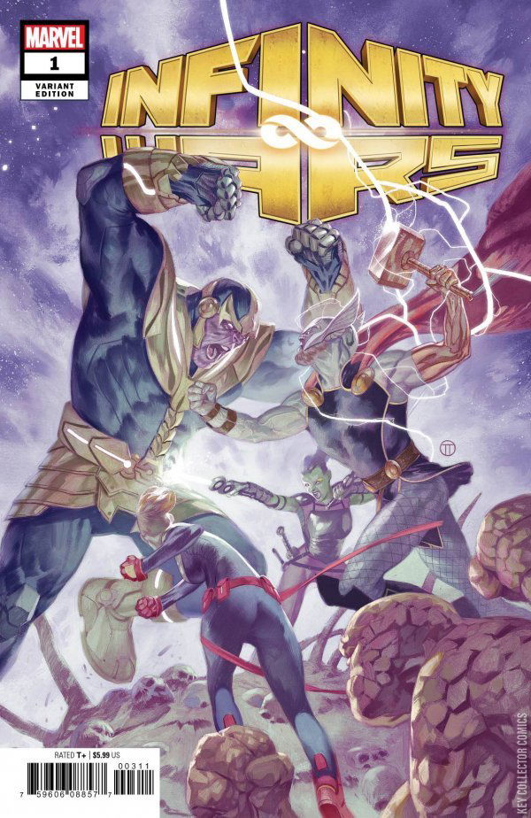 Infinity Wars #1 1:50 Published August 2018 | Key Coll