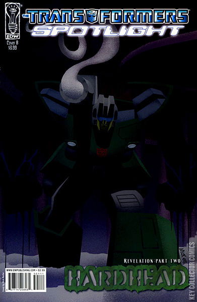 Transformers Spotlight: Hardhead #1 Variant Published July