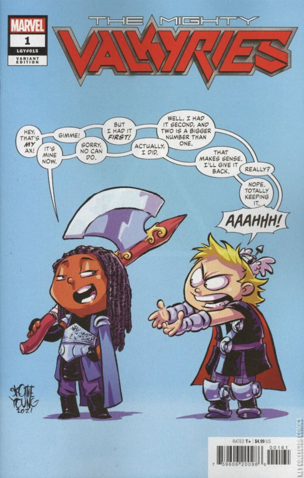 Mighty Valkyries #1 Variant Published April 2021 | Key