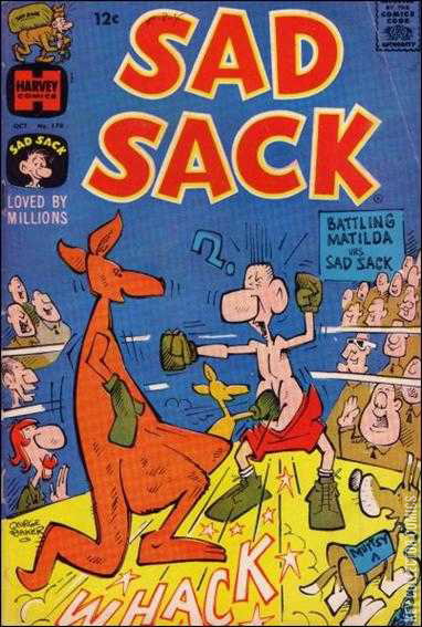 Sad Sack Comics #170 Published December 1969 | Key Coll