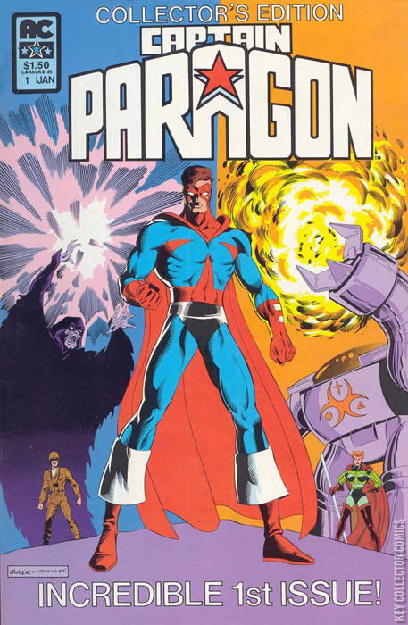 Captain Paragon by AC | Key Collector Comics