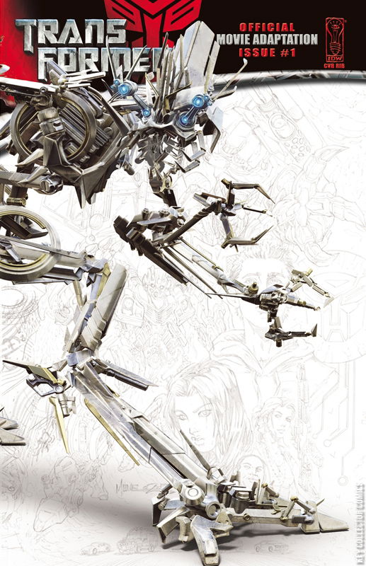 Transformers Movie Adaptation #1 Variant Published June 200