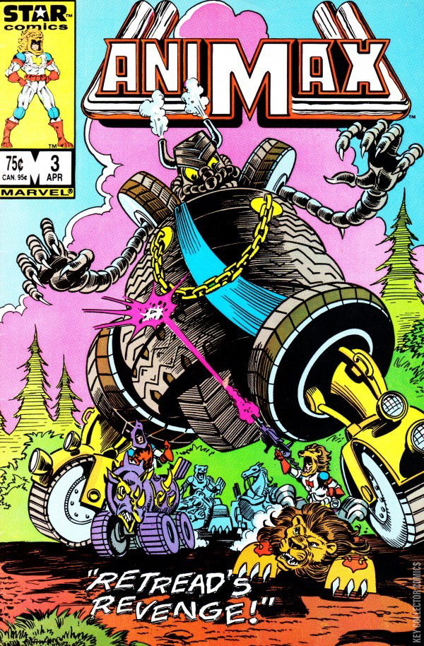 Animax #3 Published April 1987 | Key Collector Comics