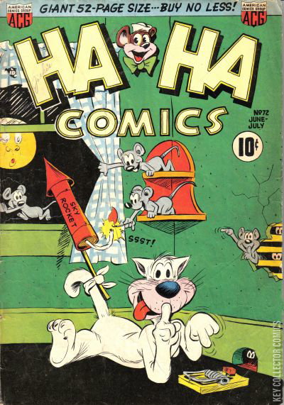 Ha Ha Comics #72 Published July 1950 | Key Collector Comics